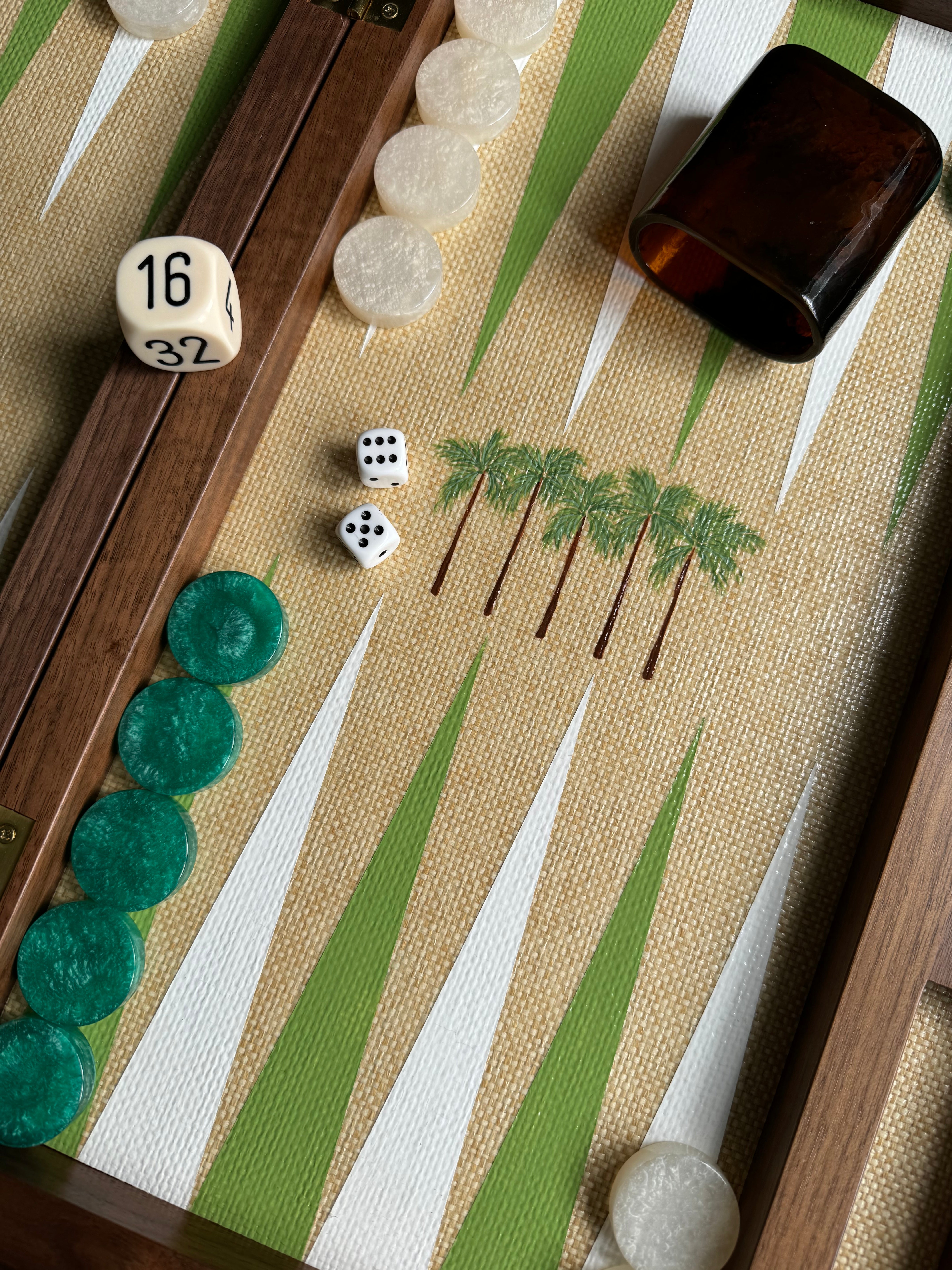 Staggering Palm Trees – Nine Fair Backgammon
